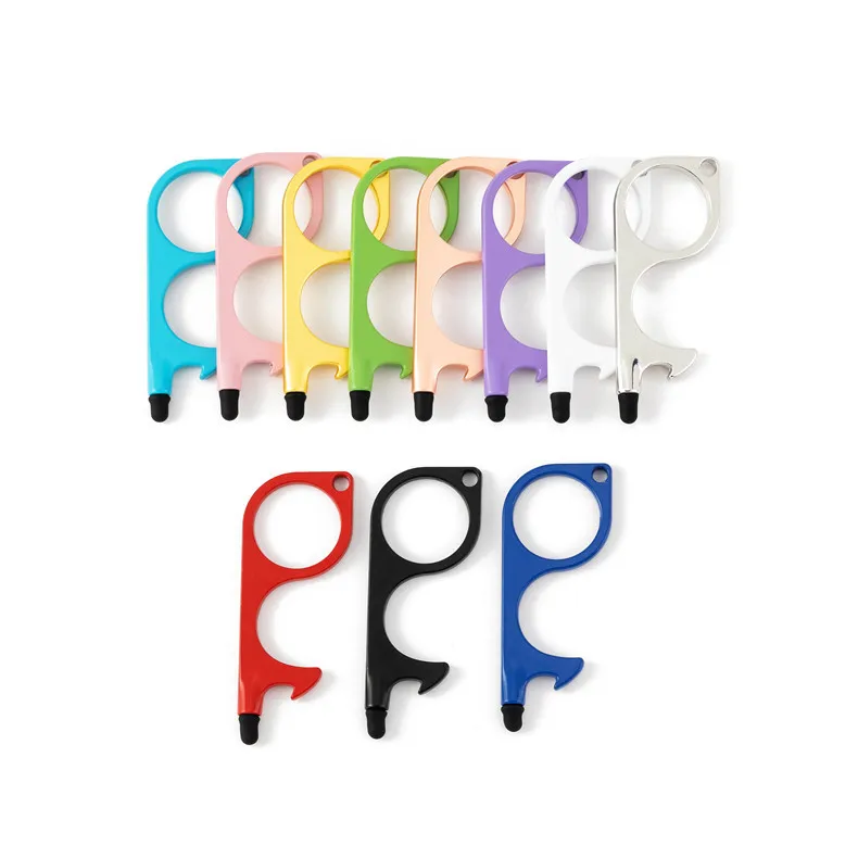 Portable Contactless Door Opener Keychain - Touchless Elevator Tool ...