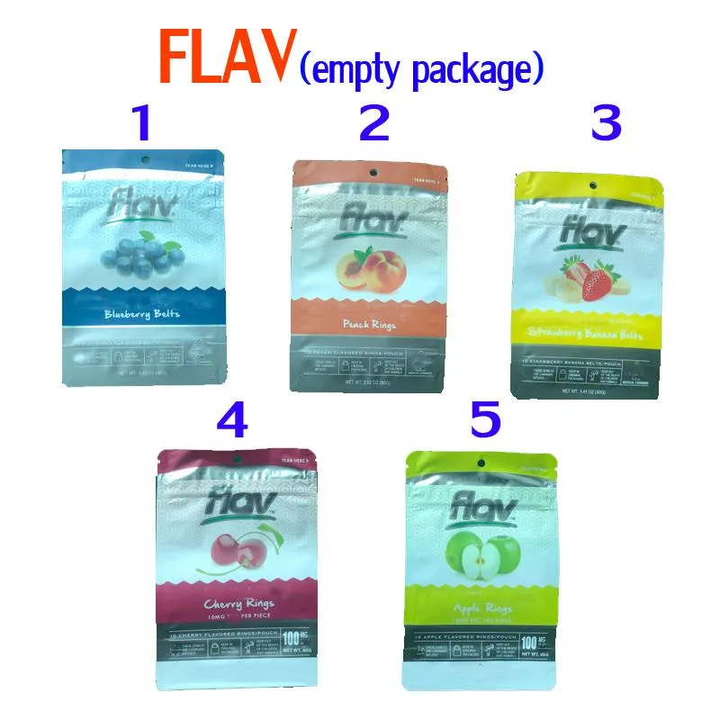 Wholesale Empty Infused FLAV LOL Edibles Packaging Mylar Bags BLUEBERRY ...