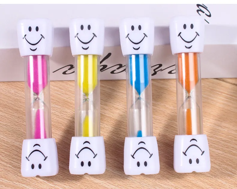 Smiley Children Kids Smile Bright Toothbrush Timer Hourglass Sand Clock ...