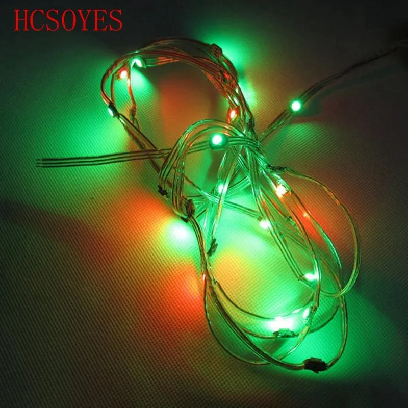 50x Pre Soldered WS2812B LED Heatsink 5V RGB WS2811 IC Built In & 12cm ...