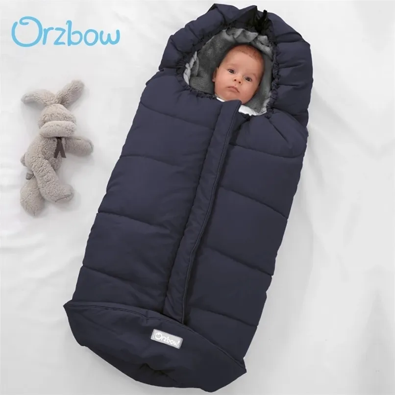 Winter Baby Stroller Sleeping Bag - Warm & Waterproof Infant Footmuff ...