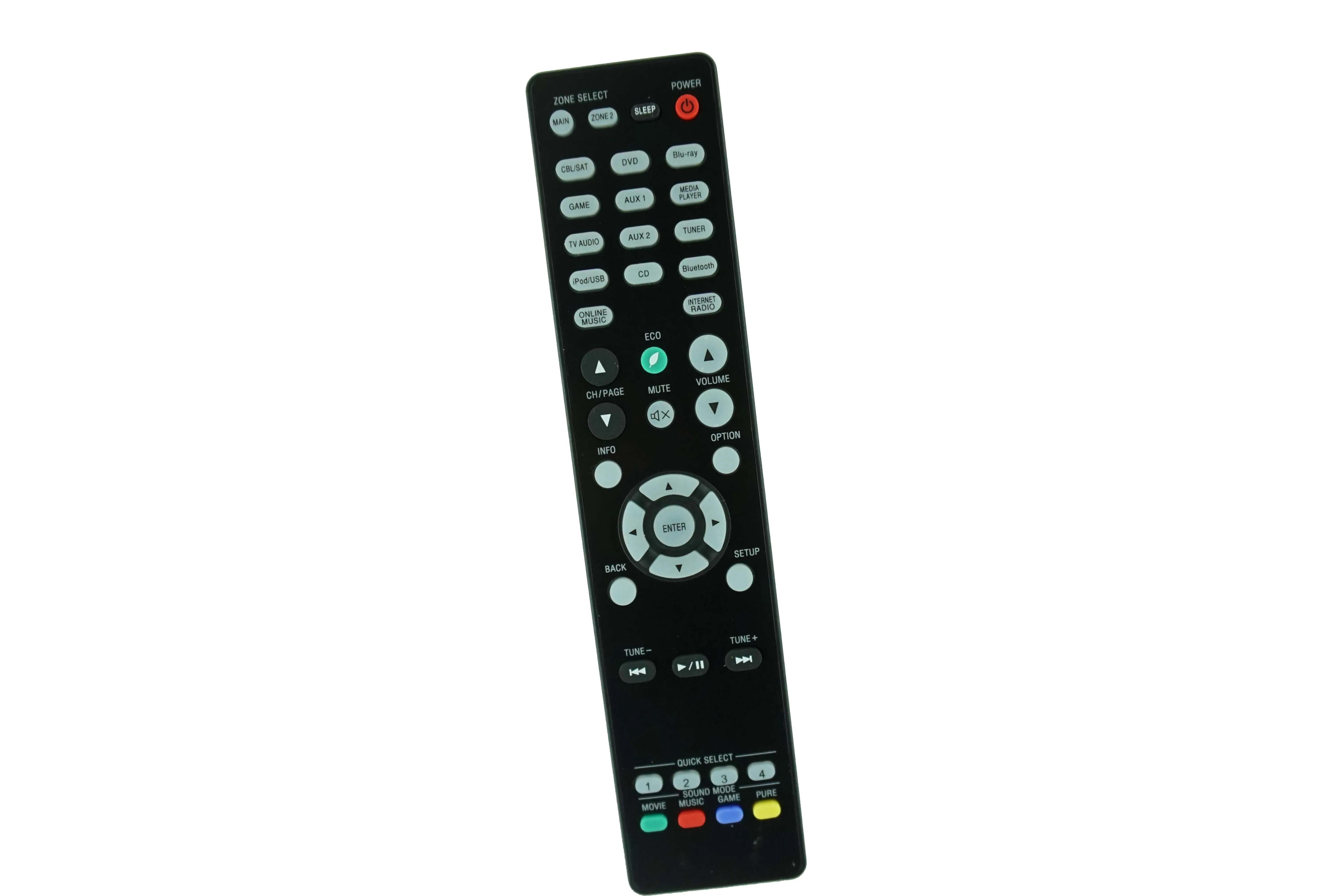 Replacement Remote Control for Denon AVR Receivers - AVR-X3100W, X3200W ...