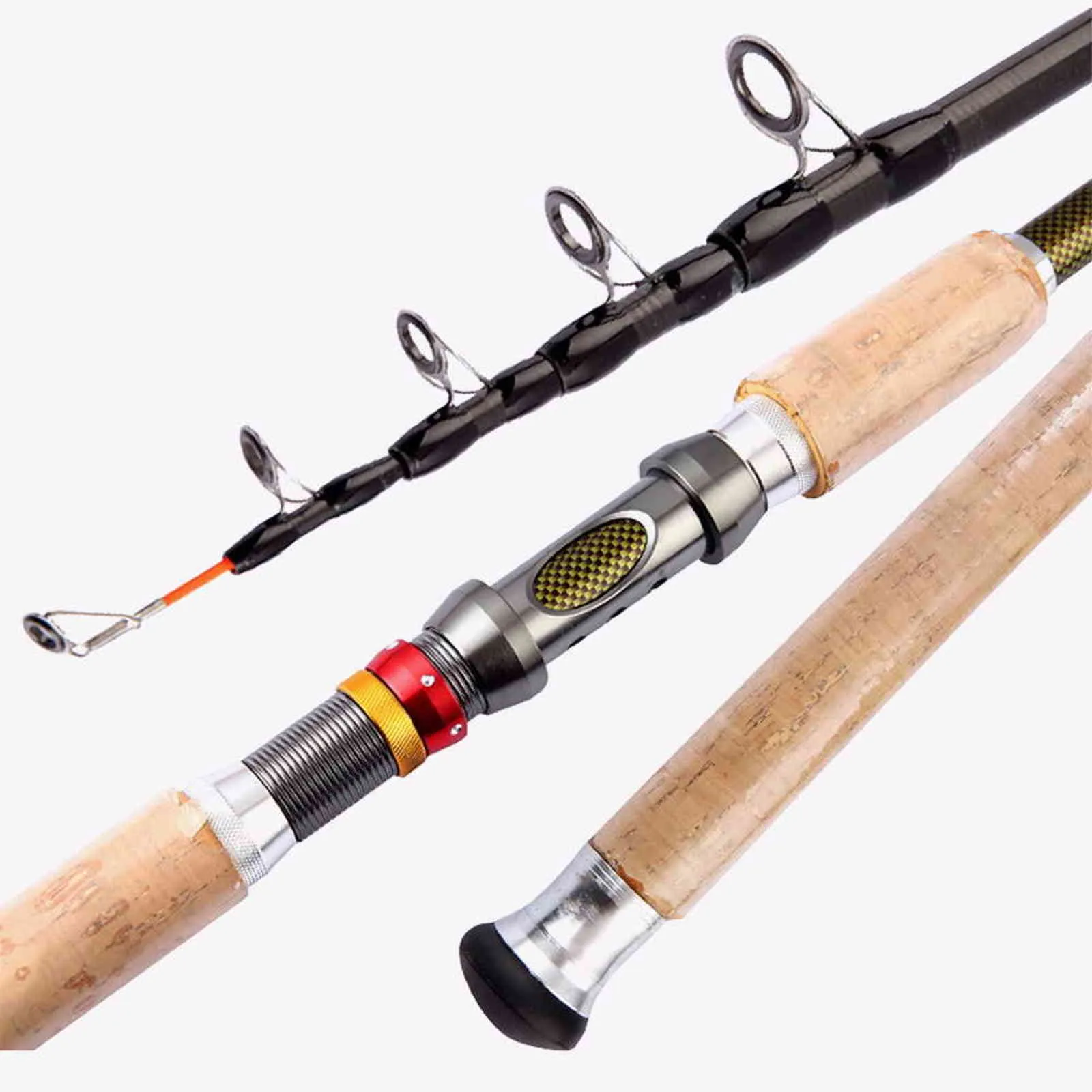 Telescopic Carp Feeder Fly rod fish Spining - Portable Tool for ...