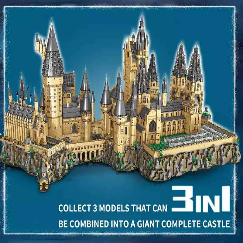 DHgate.com:In-Stock Magic Castle Building Bricks Model for Imaginative ...