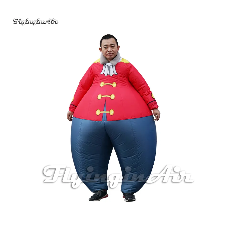 Circus Parade Inflatable Clown Costume Performance Walking Fat Suit ...