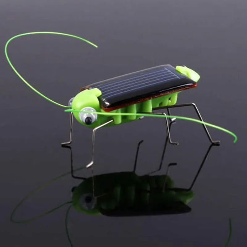 Solar Powered Insect Toy - Fun Grasshopper Cricket, Educational STEM ...