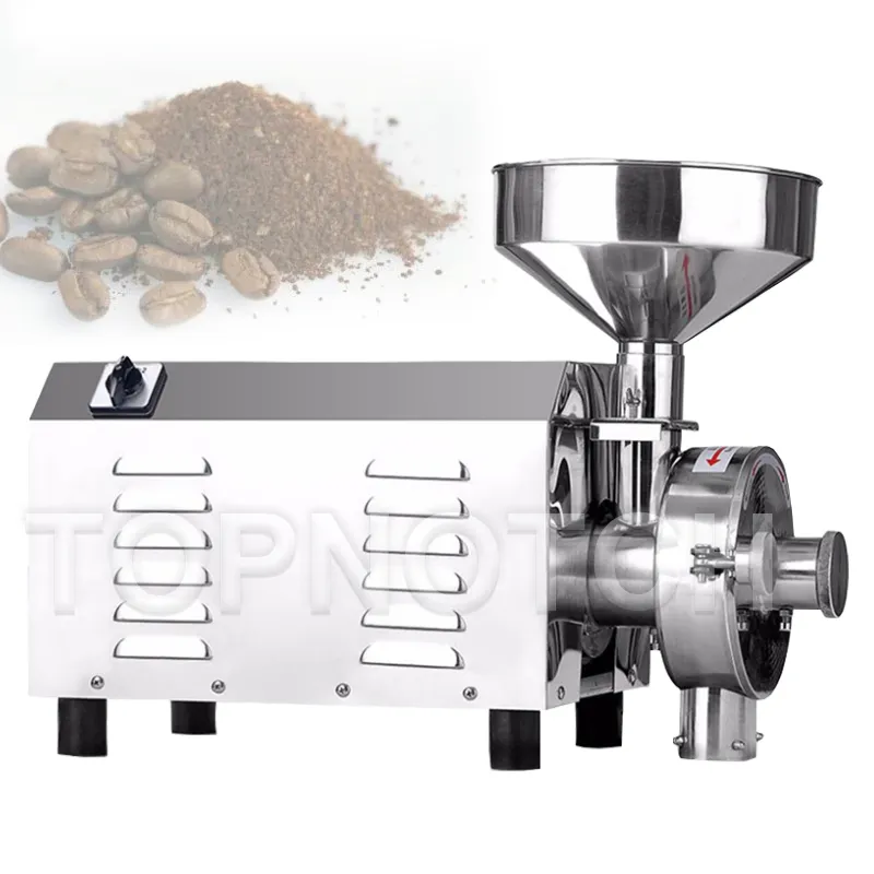 Automatic Food Cereal Milling Machine For Kitchen Powder Grinder ...
