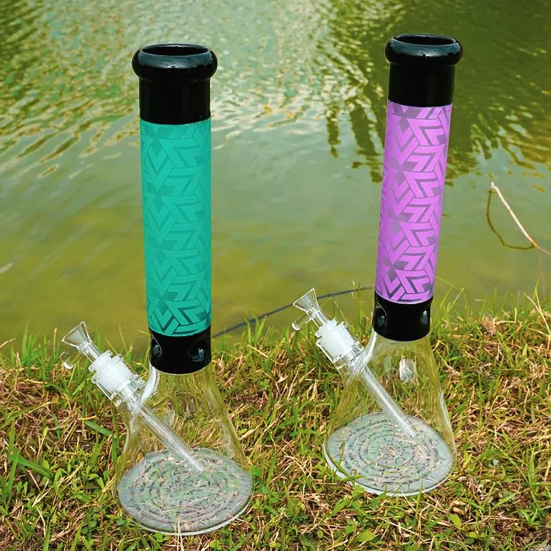 15 Tall Heady Glass Bong With Diffused Downstem Blue/Purple Colors In ...