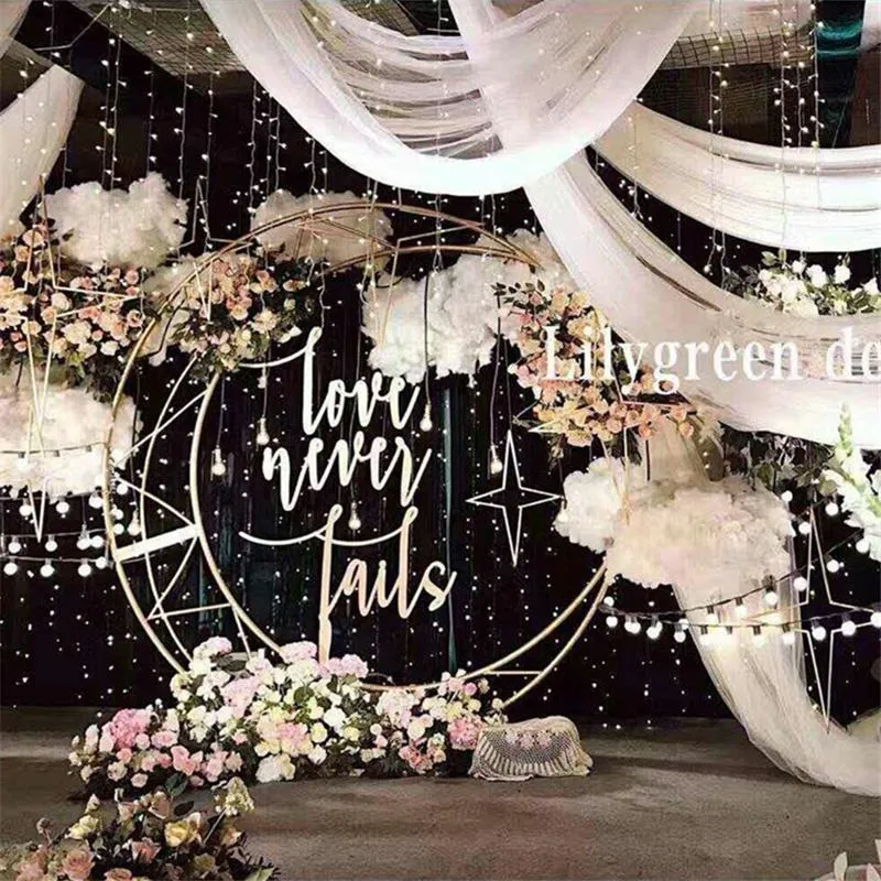 Crescent moon wedding arch 60 photos - Vianawedding.com