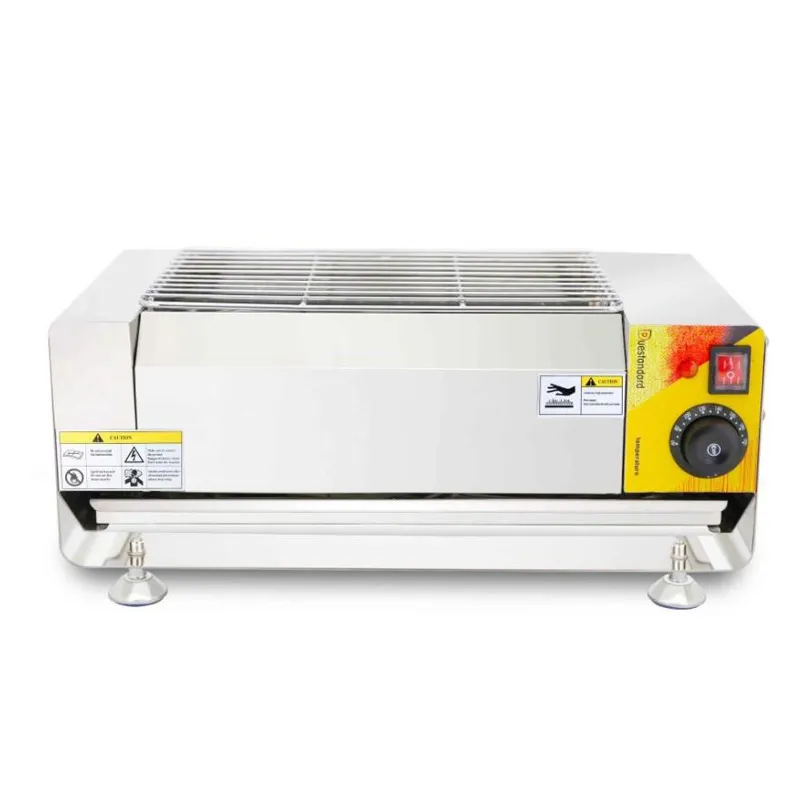 Commercial Stainless Steel Electric Griddle - Tabletop Electric ...