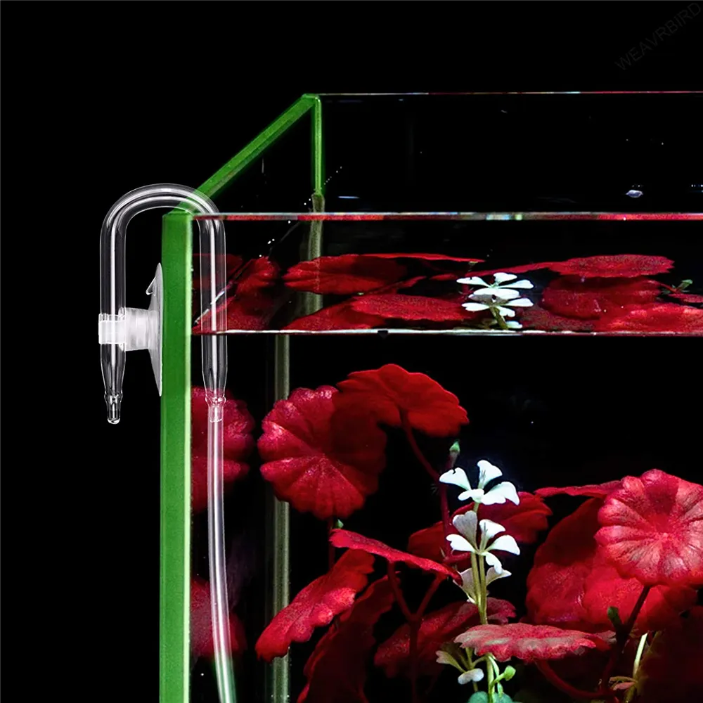 Aquarium Co2 Kit U Shaped Air Line Connector, Fish Tank CO2 Oxygen Tube ...