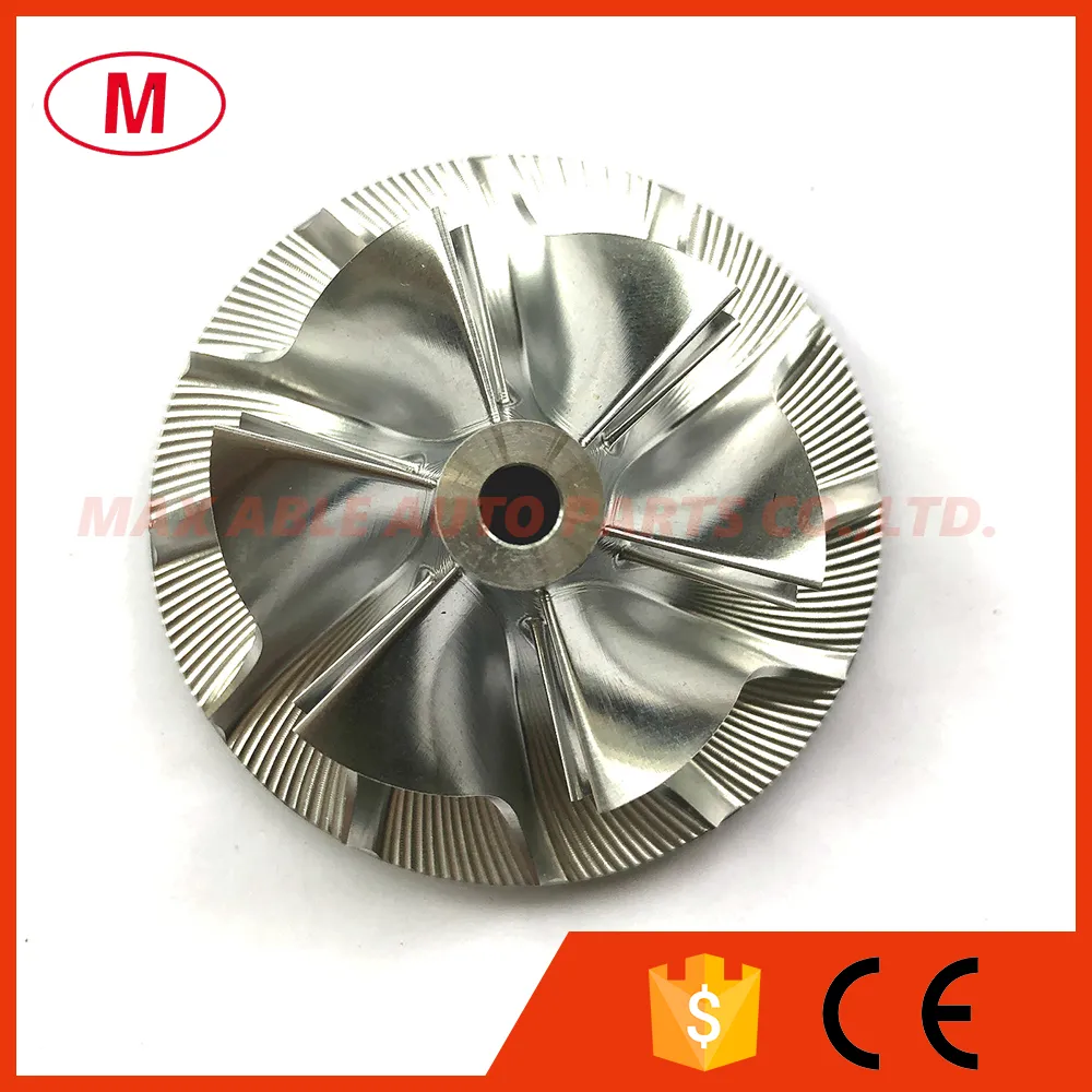 K16 Turbo Billet Compressor Wheel - 6+6 Blades, Aluminum 2618, 44.18/63 ...