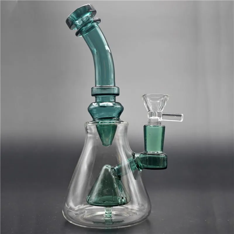 Wholesale 8 Inch Glass Beaker Bong With Tornado Perc, Vortex Water ...