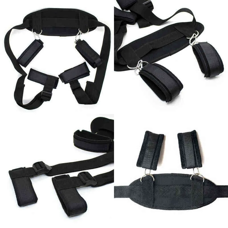 BDSM Bondage Set for Couples - Erotic Restraints, Handcuffs, Leg ...
