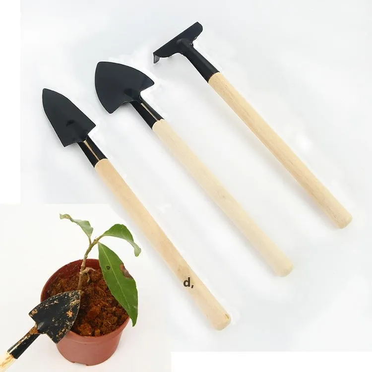 Mini Shovel Spade Rake Garden Garden Planting Tools Set Children Small ...