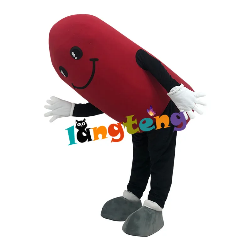 Mascot Costumes1241 Red Kidney Reins Mascot Costume Adult Cartoon ...
