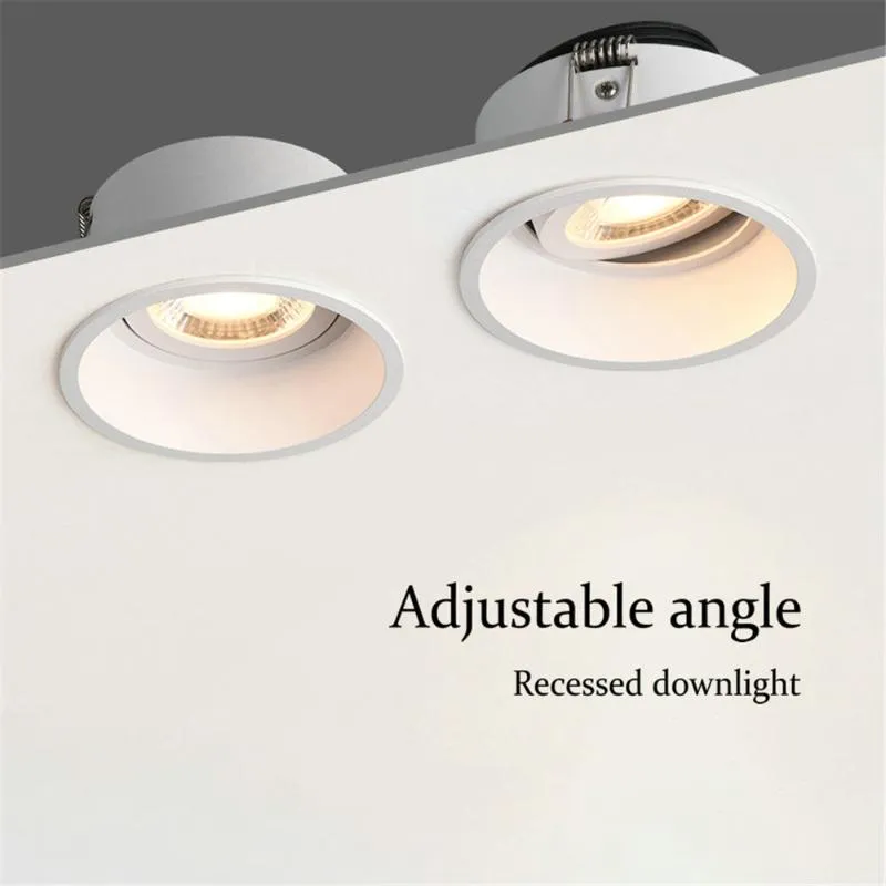 Adjustable Angle LED Ceiling Mounted Downlight For Indoor Ceiling ...