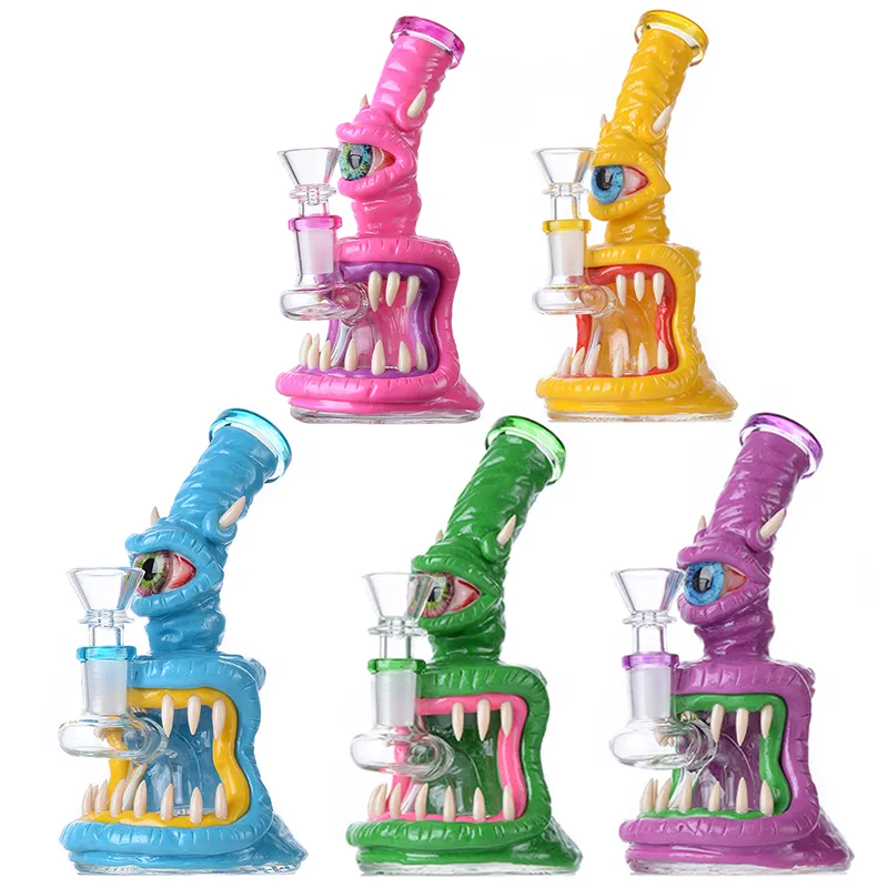 Wholesale Halloween Style Glass Bong With Bowl Heady Octopus Design ...