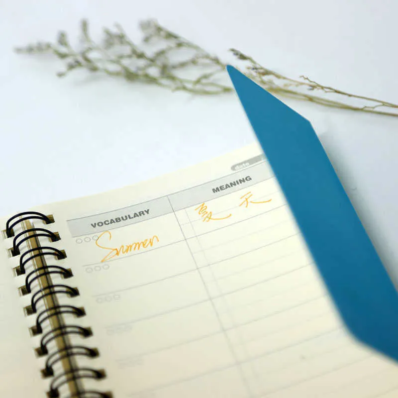 Small Pocketbooks: Mini Words Book Mint Blue Vocabulary Notebook ...