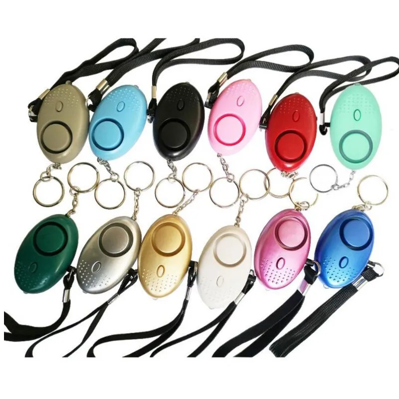130db Egg Shape Self Defense Alarm Girl Women Security Protect Alert