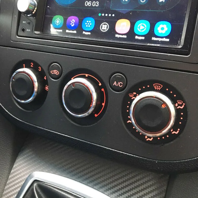 Wholesale Car Heater Control Knobs Black AC Air Conditioning Heat ...
