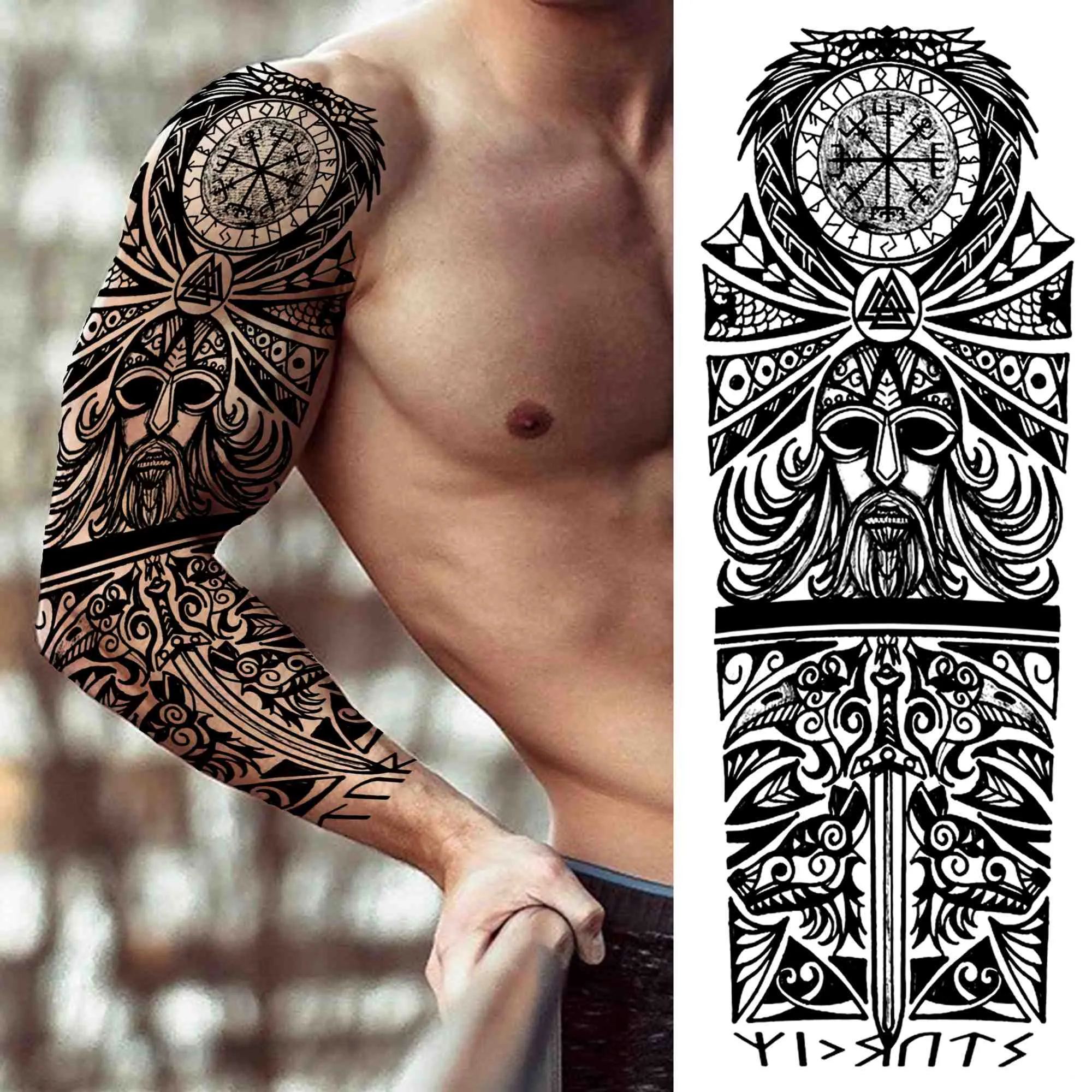 Warrior Hand Tattoos