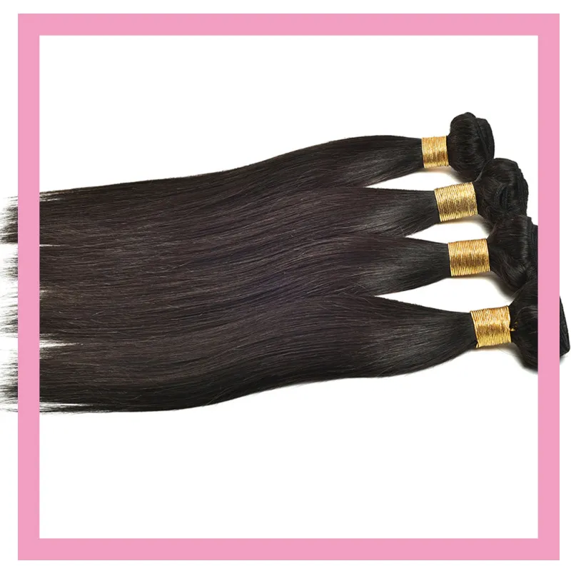 Premium Quality 22 inch Human Hair Extensions - Natural Color Peruvian ...