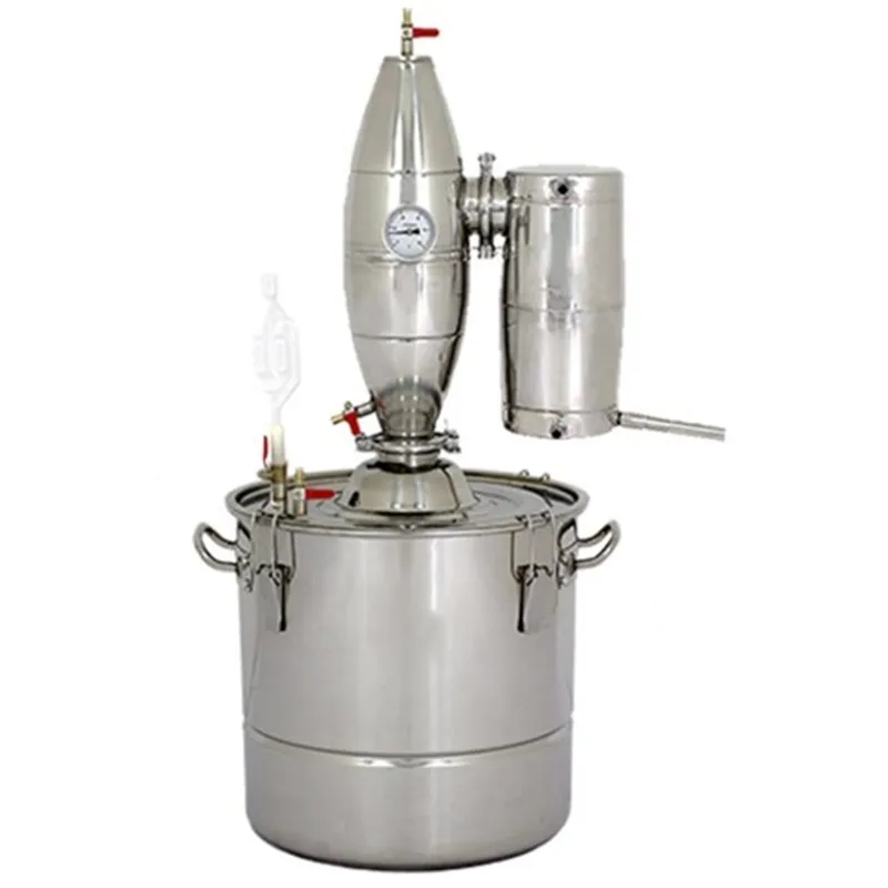 Premium Stainless Steel Alcohol Distiller Kit - DIY Moonshine, Whiskey ...