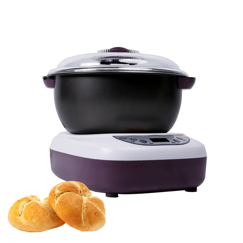5L Automatic Dough Kneader - Small Kitchen Food Mixer, Bread Dough ...