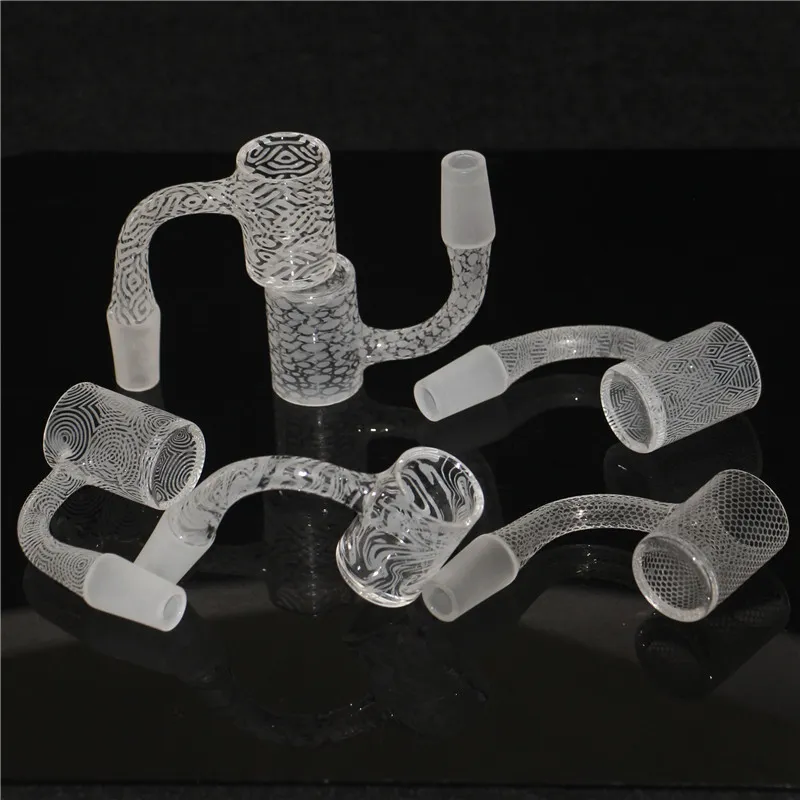 Pieces For Bongs Fully Welded Sandblasted Quartz Banger Nail Set With ...