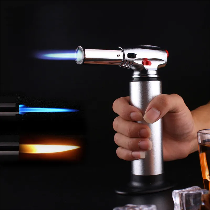 1300C Butane Scorch Torch Jet Flame Lighter Kitchen Torch Lighter S ...