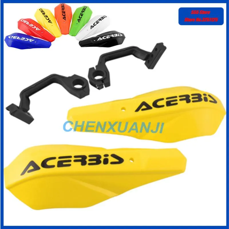 Motocross Hand Guards 22mm Aluminum Handle Protector Shield, Black ...