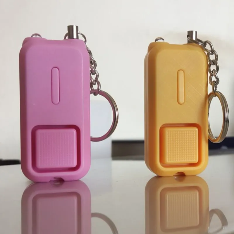 130dB Personal Safety Alarm Keychain with LED Light - Women's Self Defense, Emergency Alert from ...
