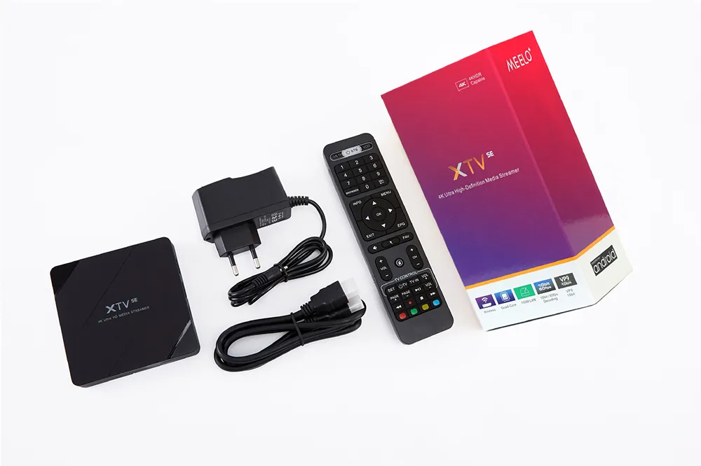 MEELO PLUS XTV SE Stalker Smart Tv Box Android 9.0 Amlogic S905W XTREAM ...