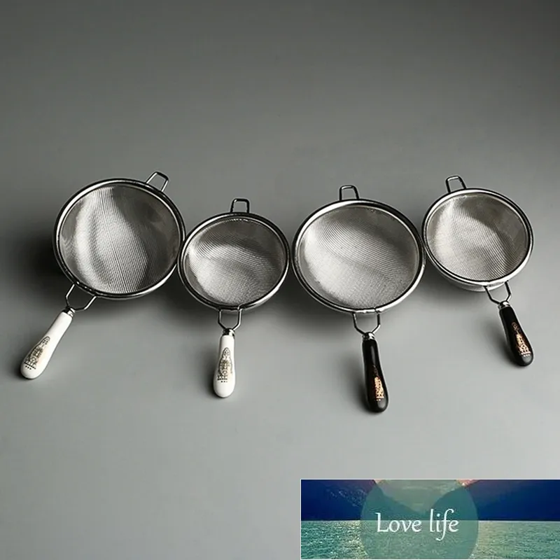 Chinese Kungfu Tea Infuser Stainless Steel Dual Mesh Tea Strainer Loose ...