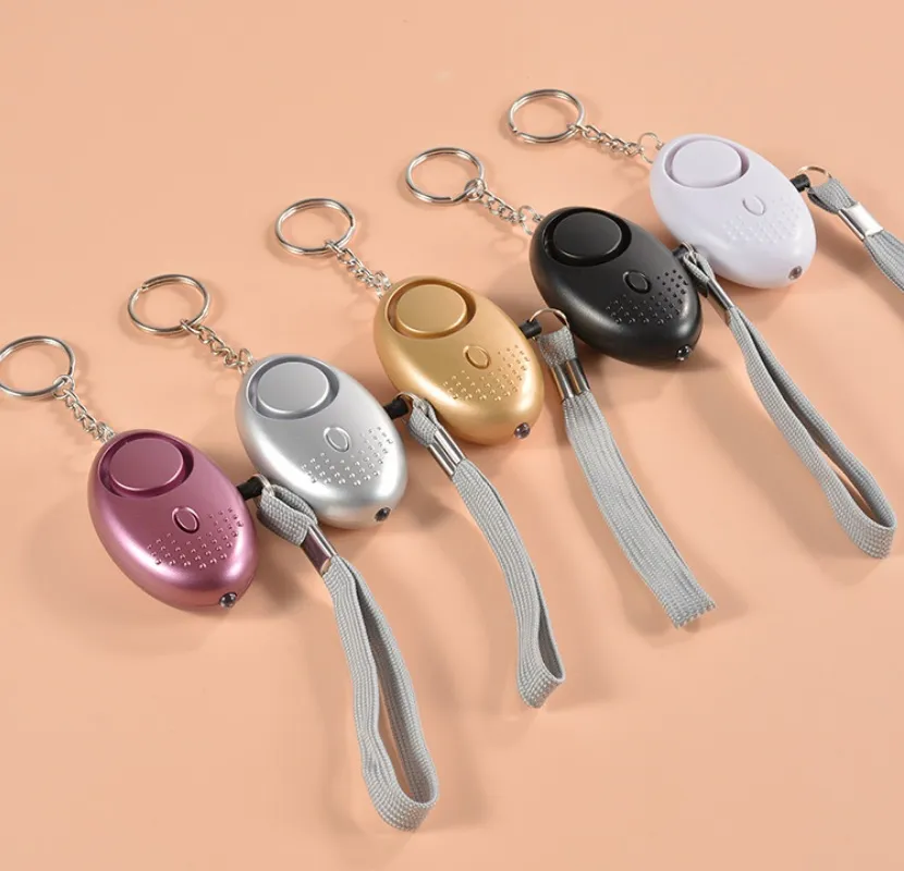 130db Egg Shape Self Defense Alarm Systems Girl Women Security Protect