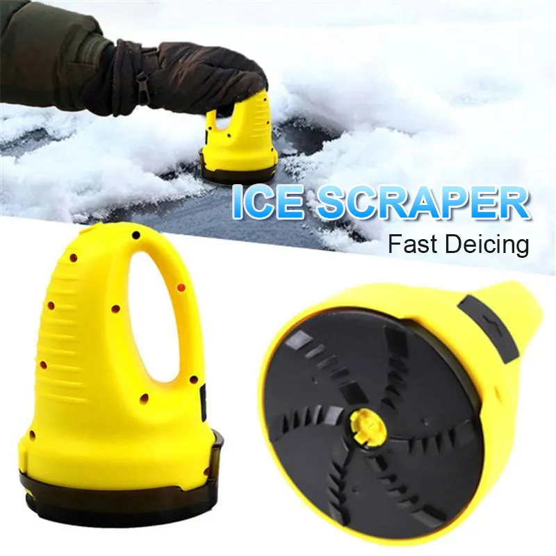 Car Windshield Scraper Electric Heated Snow Removal Tool, Rechargeable ...