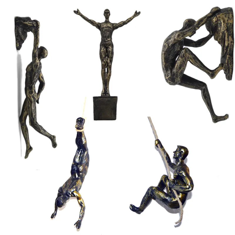 Extreme Rock Climbing Diving statue of liberty - Hanging Sculpture for ...