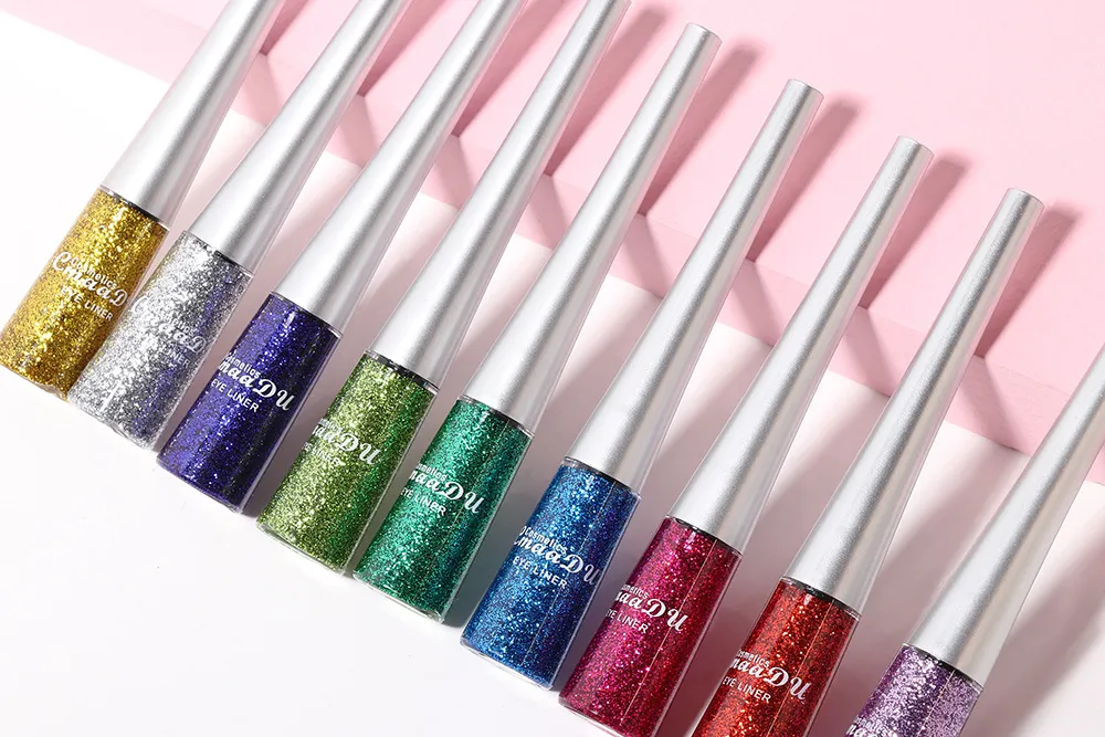 CmaaDu Glitter Eyeliner Pen - Dazzling & Vibrant Eye Makeup, Long ...