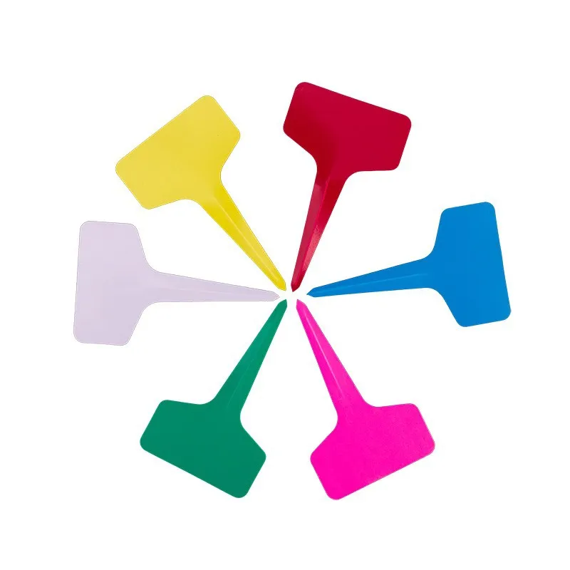 Plant T Type Tags Tags For Plants Garden Supplies 6x10cm Plastic ...