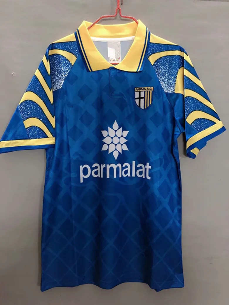95 96 97 98 99 Parma Retro Soccer Jerseys 00 01 02 03 FUSER BAGGIO ...
