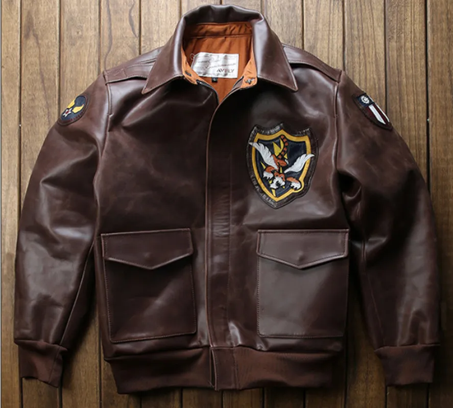 Jackets De Vuelo De Vuelo De Vuelo Para Hombres Con Chaqueta De ...