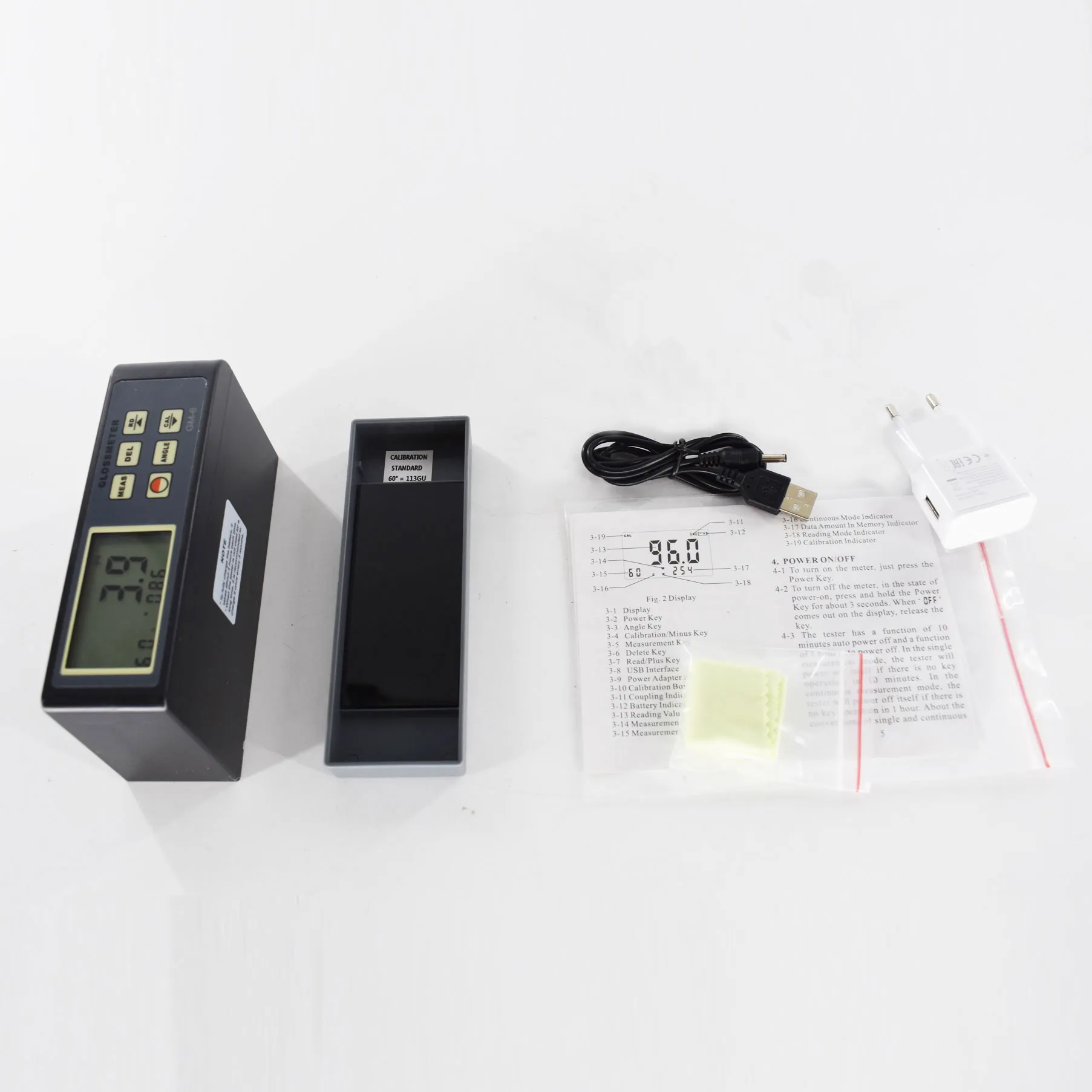 Wholesale GM 6 Digital Surface Cleaning Gloss Meter 60 Degree Online ...