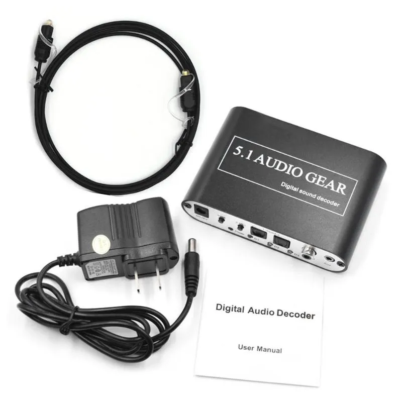 Digital Audio DAC 5.1 Channel Audio Decoder: DTS/AC 3 Converter For PS2 ...