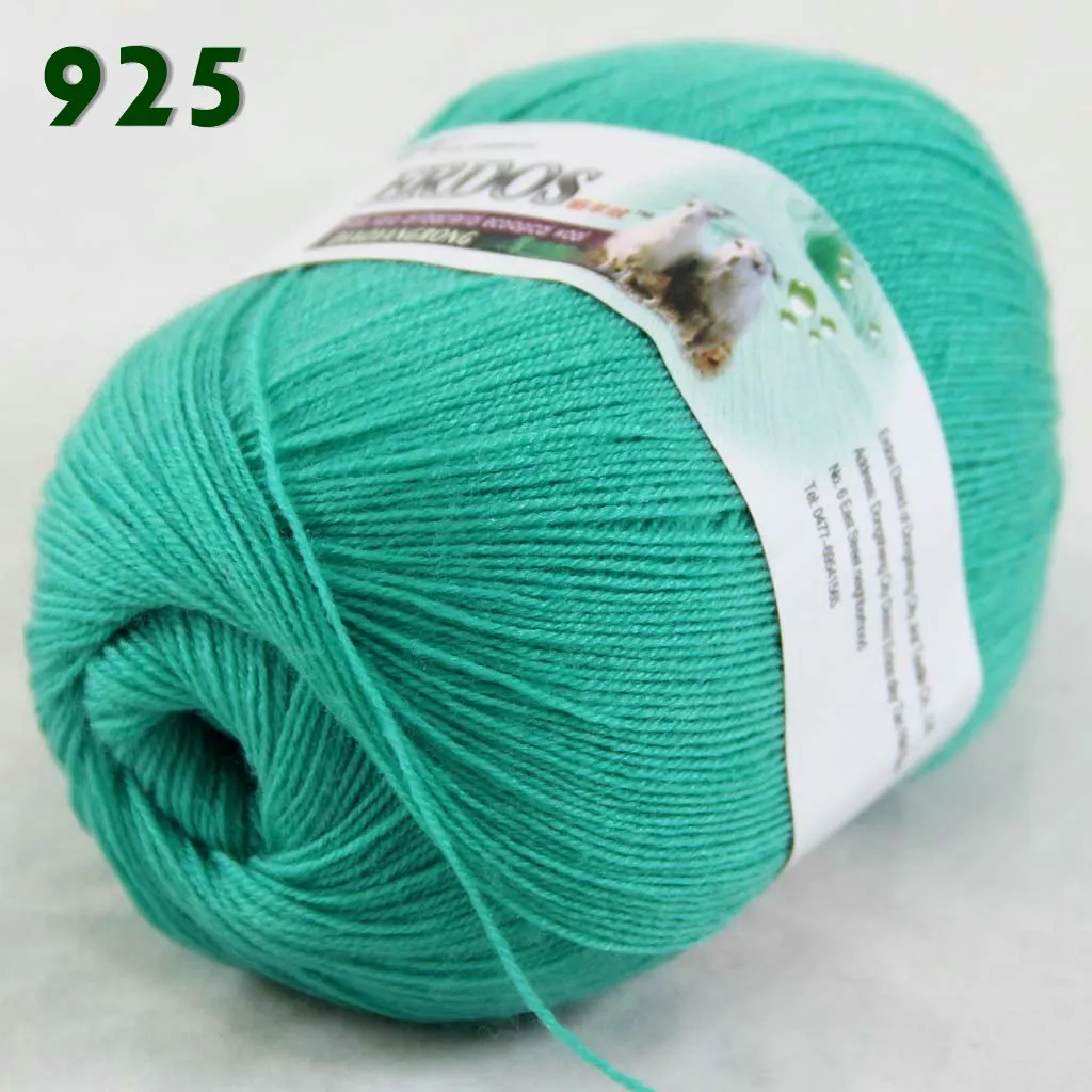 Premium Mint Green Yarn Skeins: Soft Acrylic Wool Cashmere Blend ...