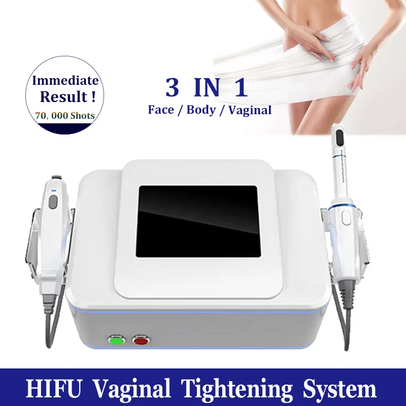 3 IN 1 HIFU Vaginal Tightening Machine Vagina Rejuvenation Skin Lifting ...