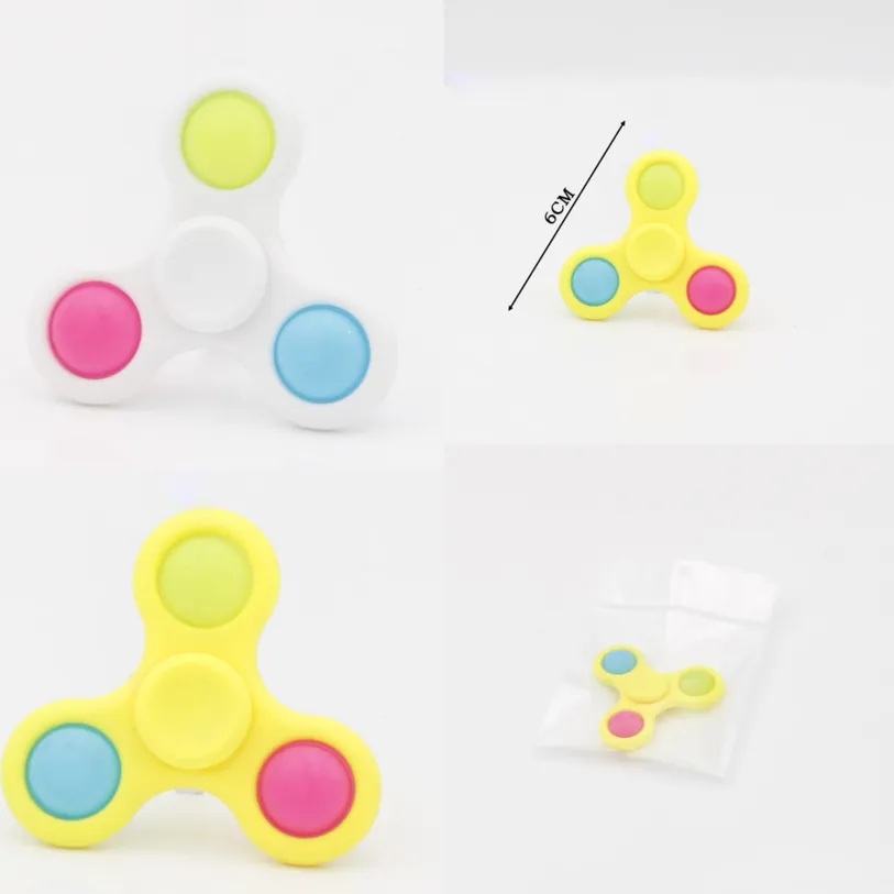 Pulsar Fidget Toy Sensory Burbuja Dedo Dedo Dedo Descompresión Silicona ...