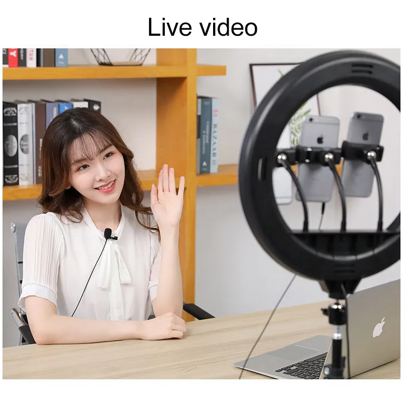 Portable Mini TypeC Lavalier Microphone Stand For Desk For Mobile ...