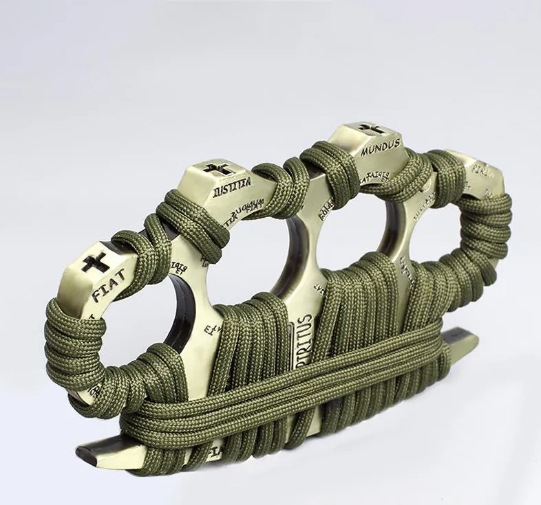 High Hardness Zinc Alloy Knuckle Duster Band For Outdoor EDC, Self ...