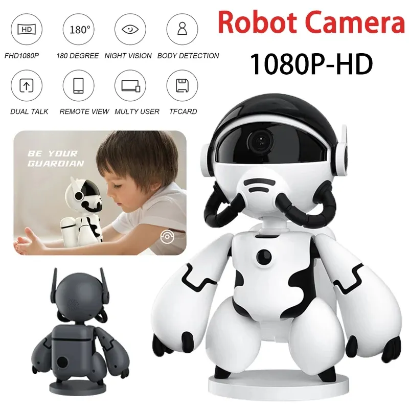 CT102 Robot IP Cameras Wireless 1080P HD Security Surveillance With ...